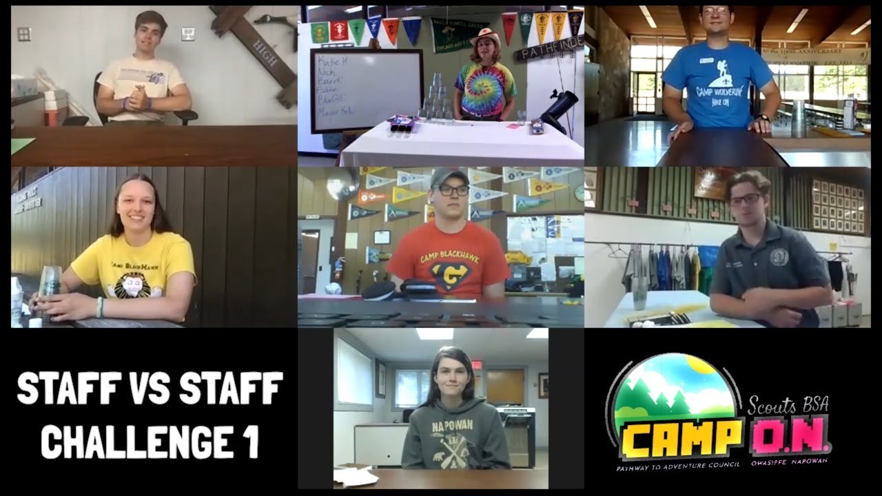 Staff VS Staff Challenge #1 - YouTube