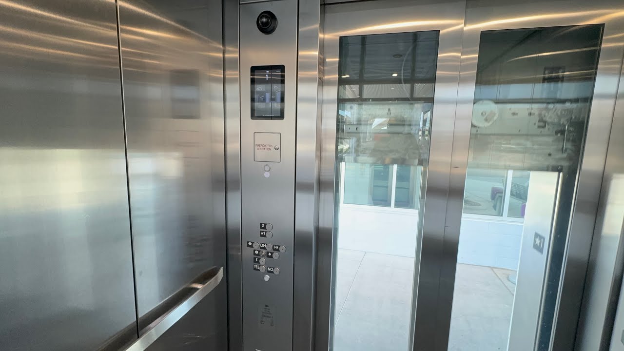 Kone KSS 140 Monospace DX MRL Traction Elevator/Lift to Light Rail ...