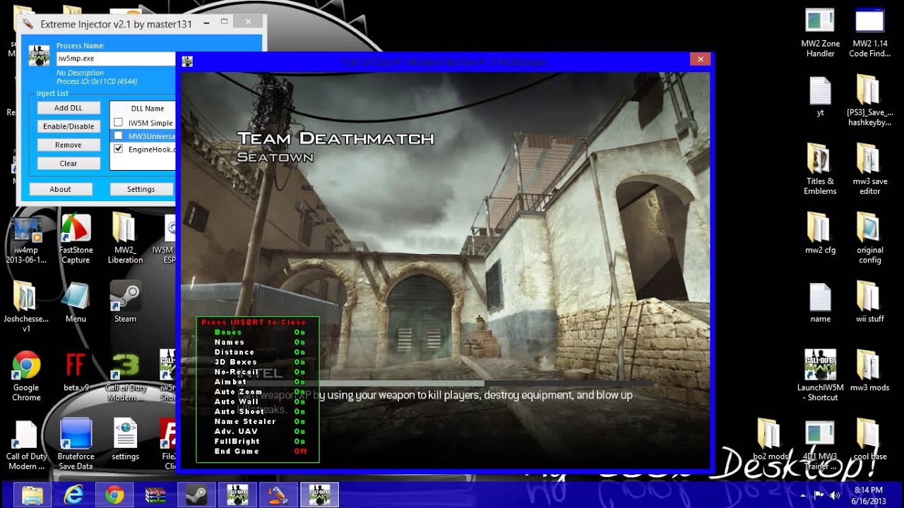 Watch how fast i get banned for modding on mw3 pc - YouTube