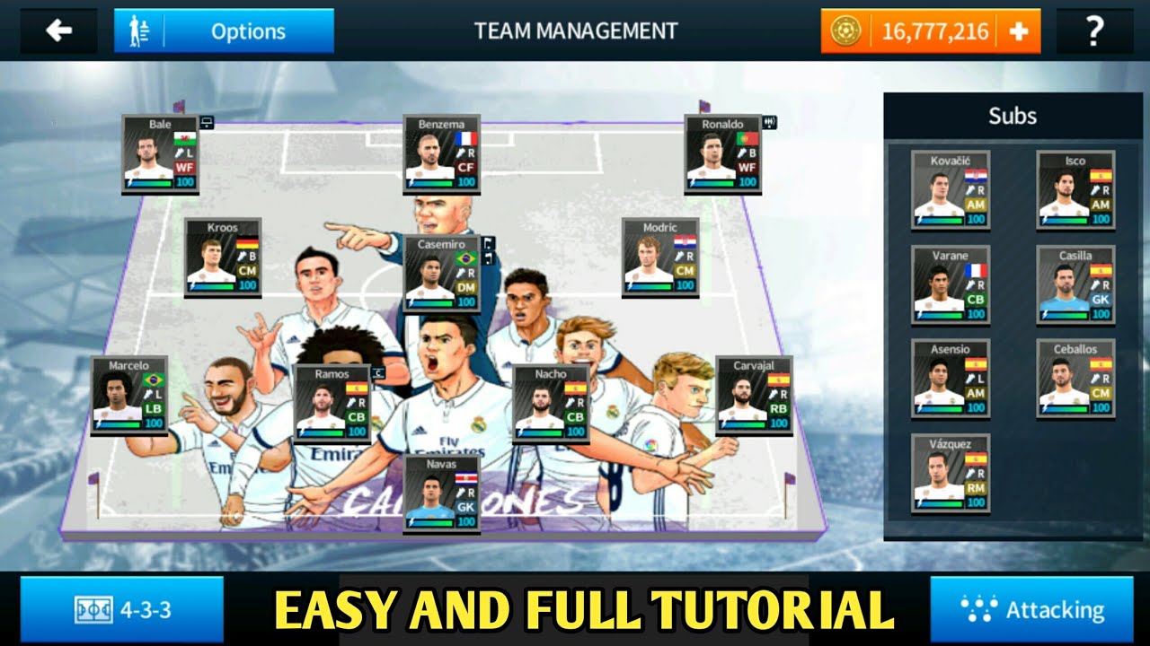How To Change Team Management Pitch In DLS 18 || Easy & Full Tutorial ...