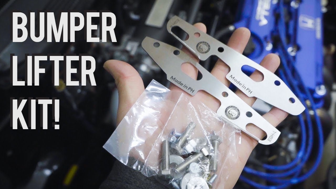 How to Install the Poorboiz Bumper Lifter Kit | Civic EG - YouTube