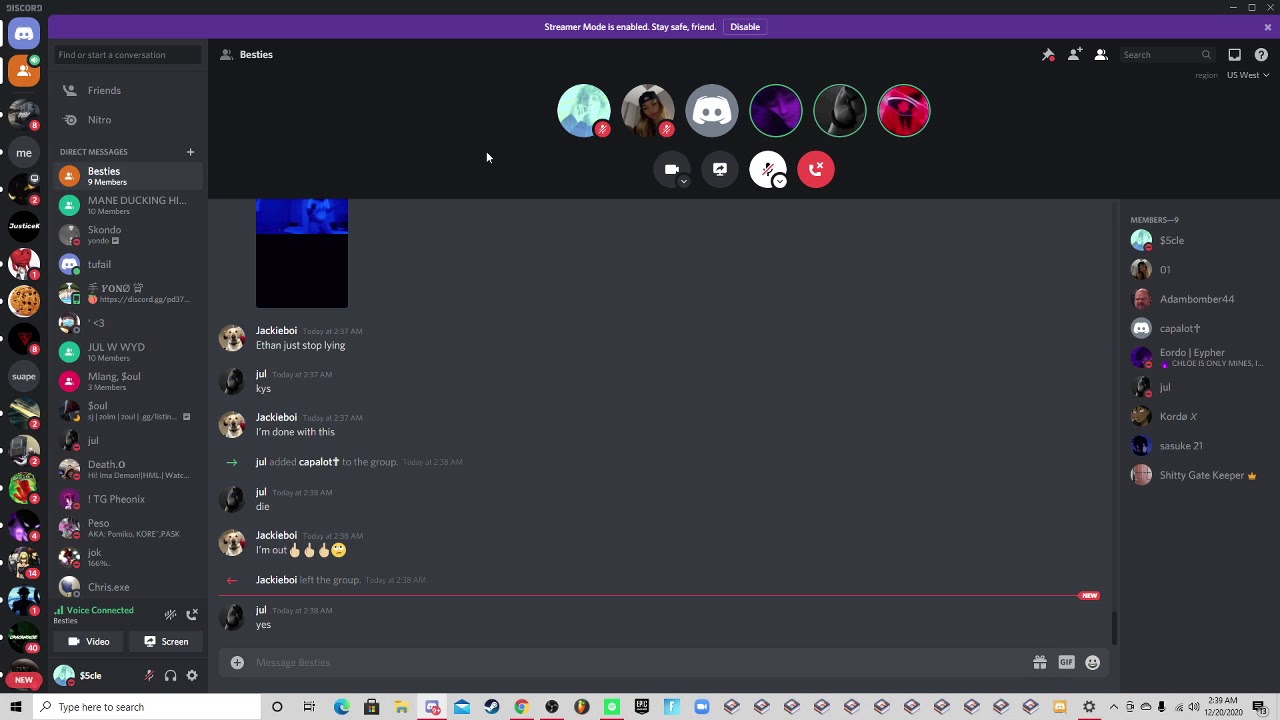 Discord Mic Up (mom gets on mic) - YouTube
