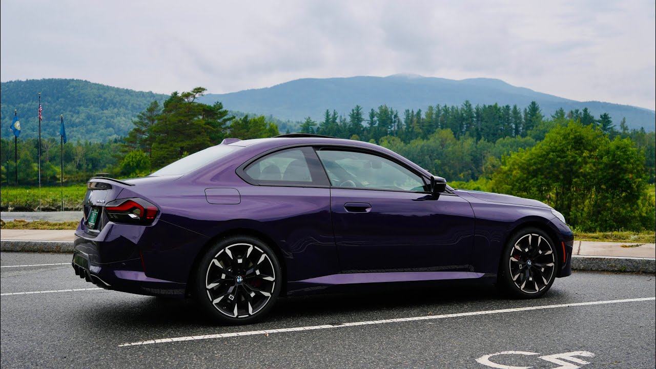 The White Mountain Notch in 4K | 2025 BMW M240i Driving Experience ...