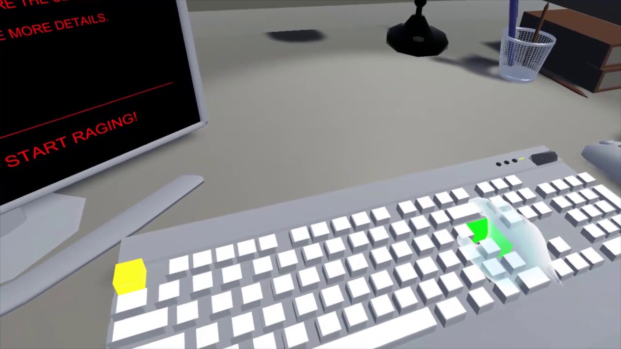 Office Hooligan . First-person VR Game Concept using Oculus Rift - YouTube