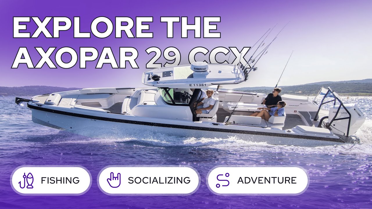 Is This the Best All-Purpose Fishing Boat? Axopar 29 CCX - YouTube