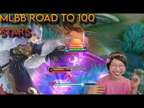 MLBB RANK UP TO 100 STARS 😜😝