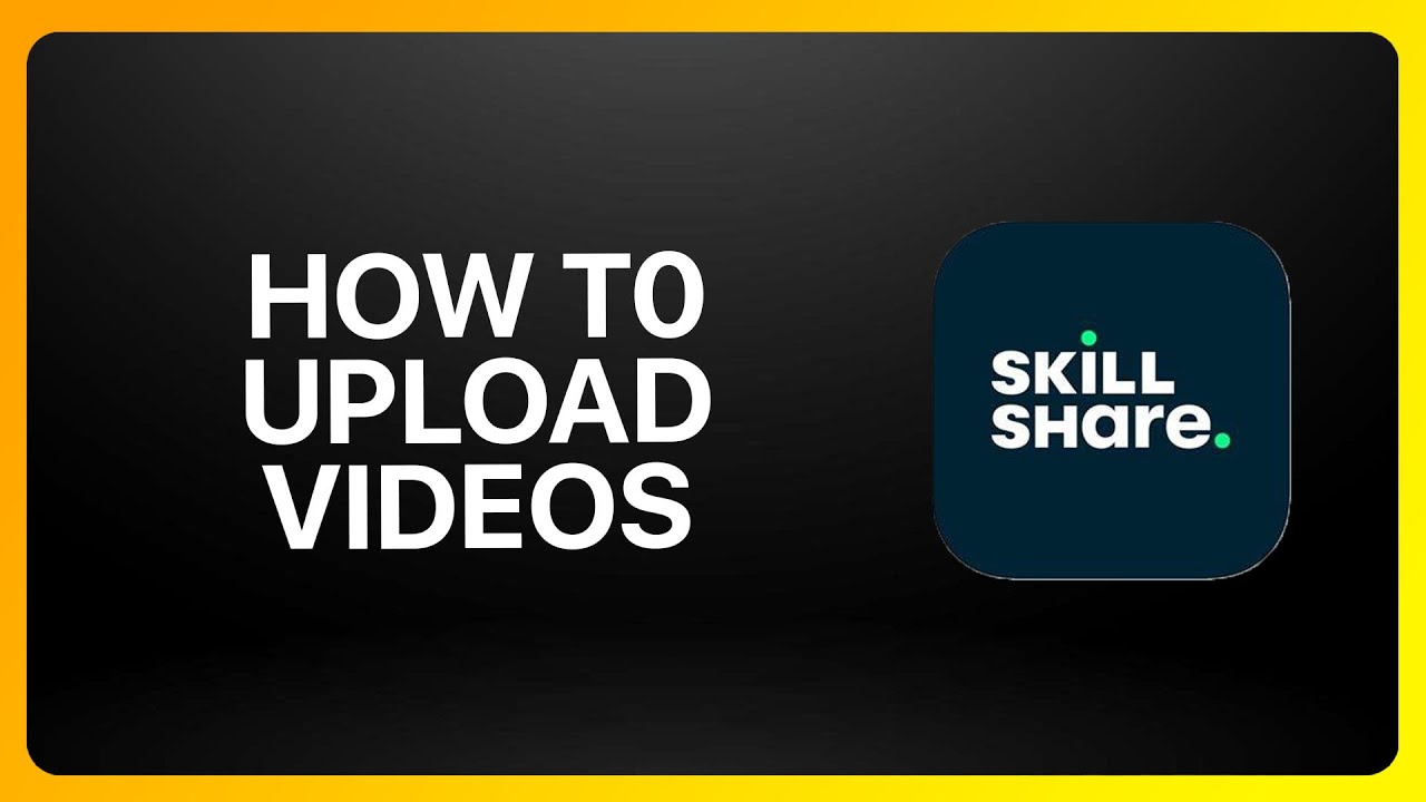 How To Upload Videos On Skillshare Tutorial - YouTube