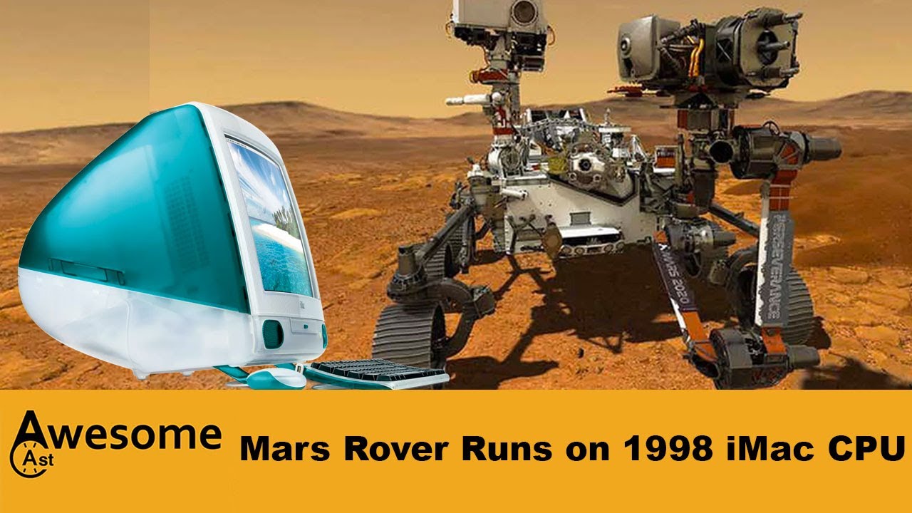 Mars Rover Runs on 1998 iMac CPU - YouTube