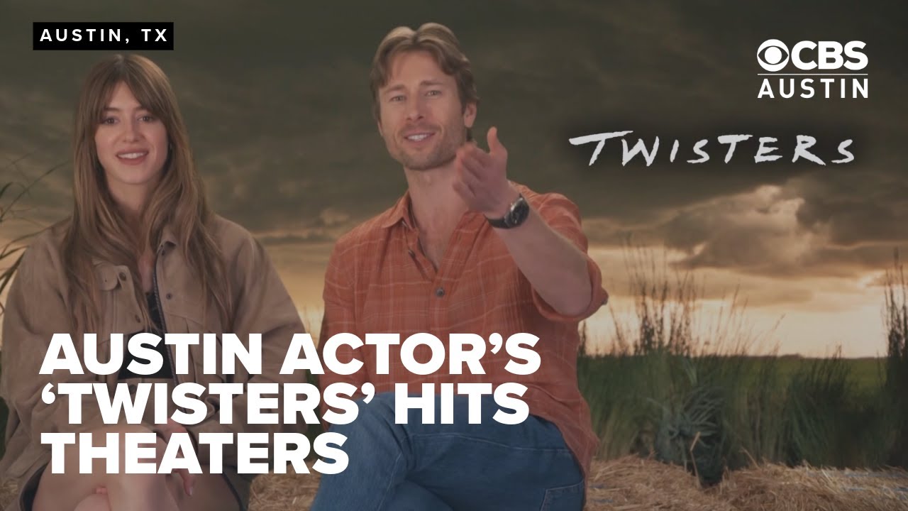 Hollywood meets mother nature during Twisters filming - YouTube