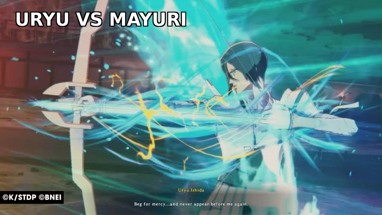 URYU ISHIDA VS MAYURI KUROTSUCHI - Soul Society | Bleach Rebirth of ...