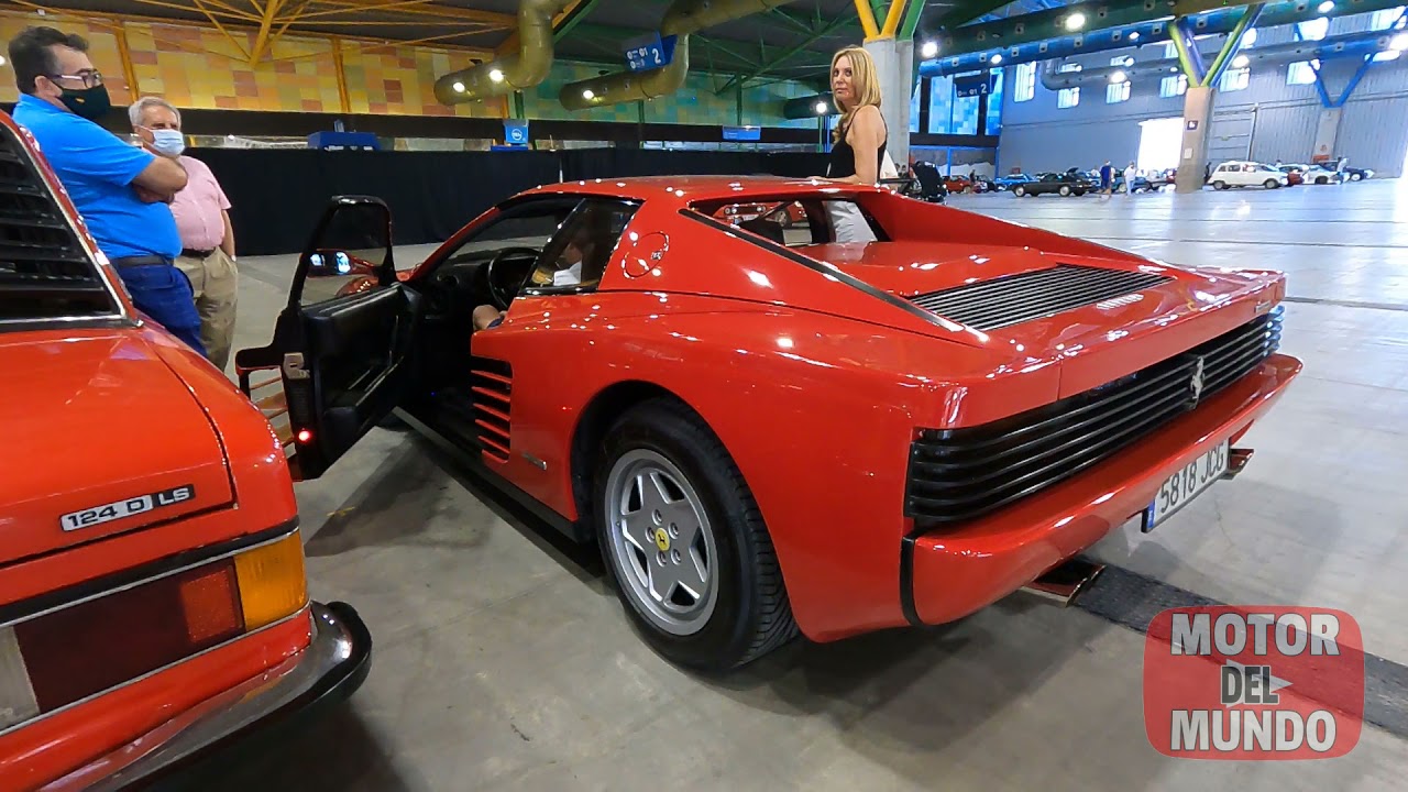 Sound Ferrari Testarossa - Sonido Ferrari Testarossa Retro Malaga 2021 ...