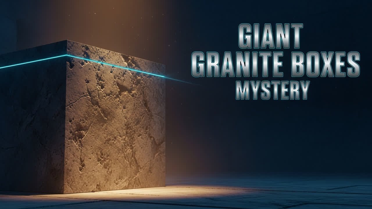 The Serapeum’s GRANITE Boxes Show Precision Without Modern Tools - YouTube