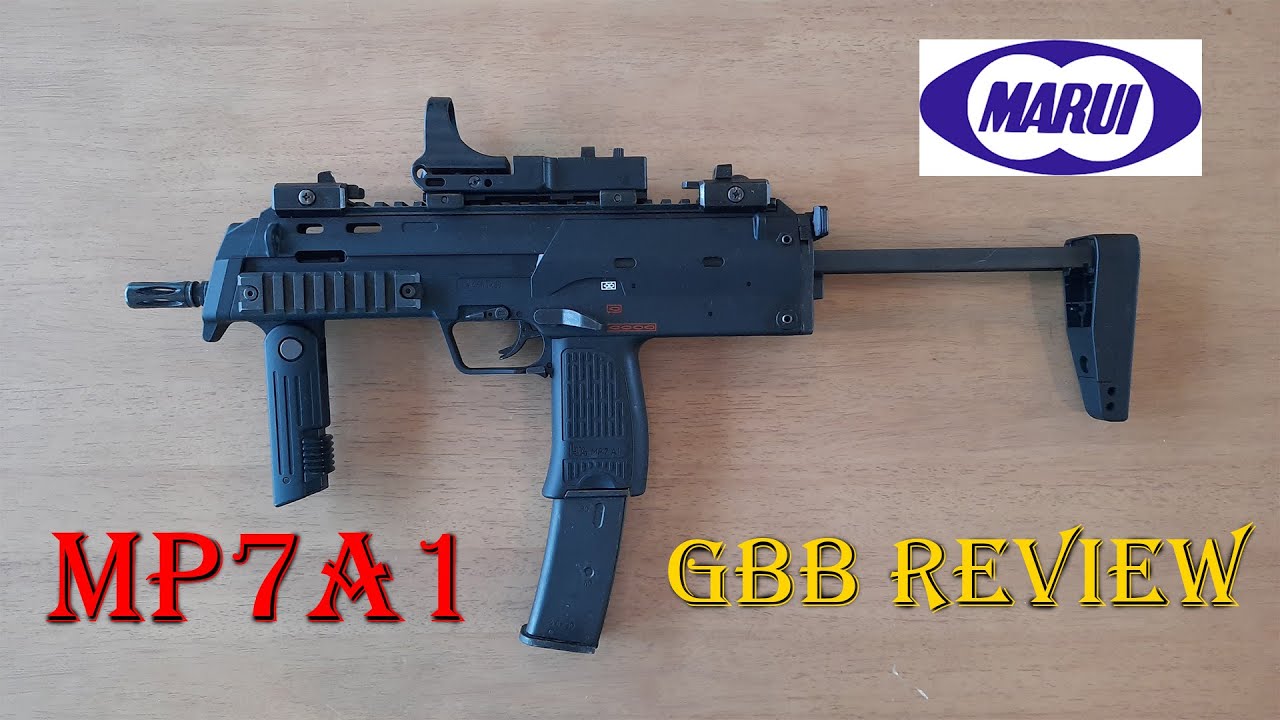 Tokyo Marui MP7A1 GBB Review - YouTube