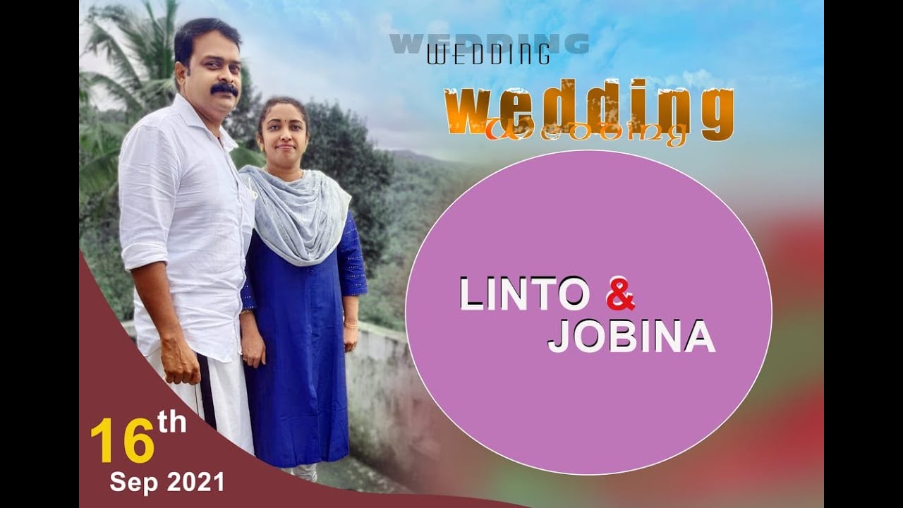 Linto & Jobina | Wedding | 11: Am | St .Thomas Church Malayattoor - YouTube