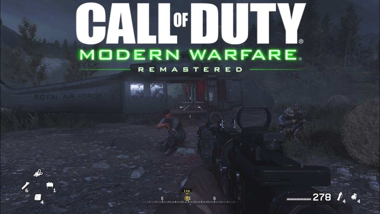 Call of Duty 4: Modern Warfare Remastered FULL Campaign Walkthrough ...