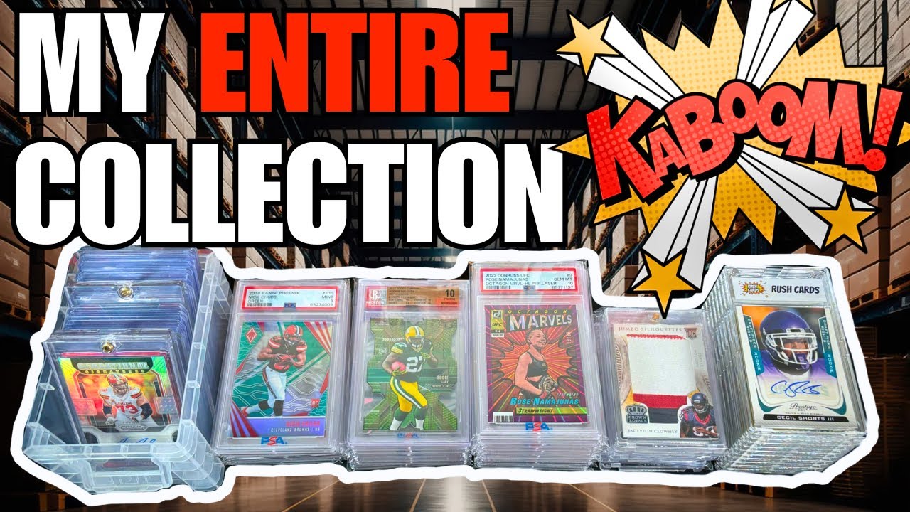 My ENTIRE Football and UFC Card Collection After FOUR MONTHS of ...