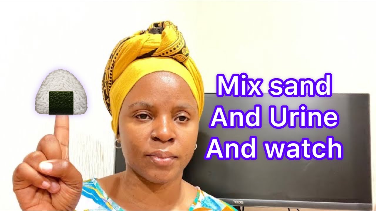 Mix sand and Urine On and then watch what will happens next - YouTube