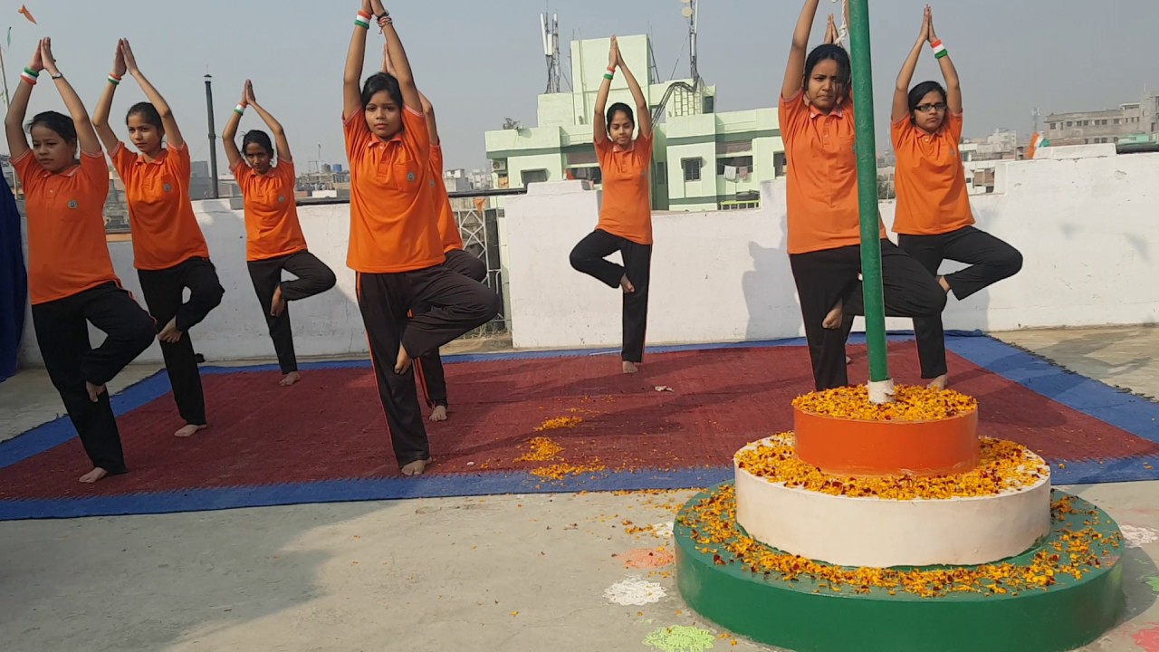 T.raza high school yoga.. - YouTube