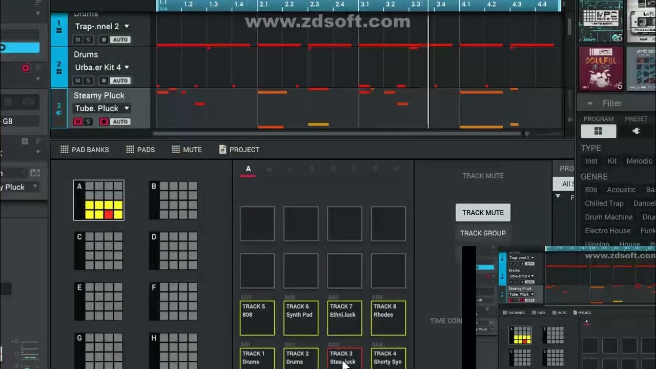 I made Music for my Midterm Project!! #mpcbeats - YouTube