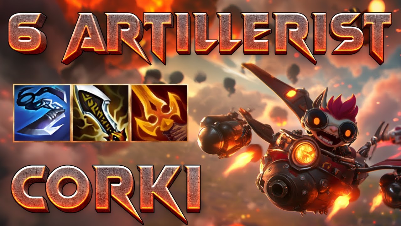 6 Artillerist - Corki | TFT Into the Arcane | Teamfight Tactics - YouTube