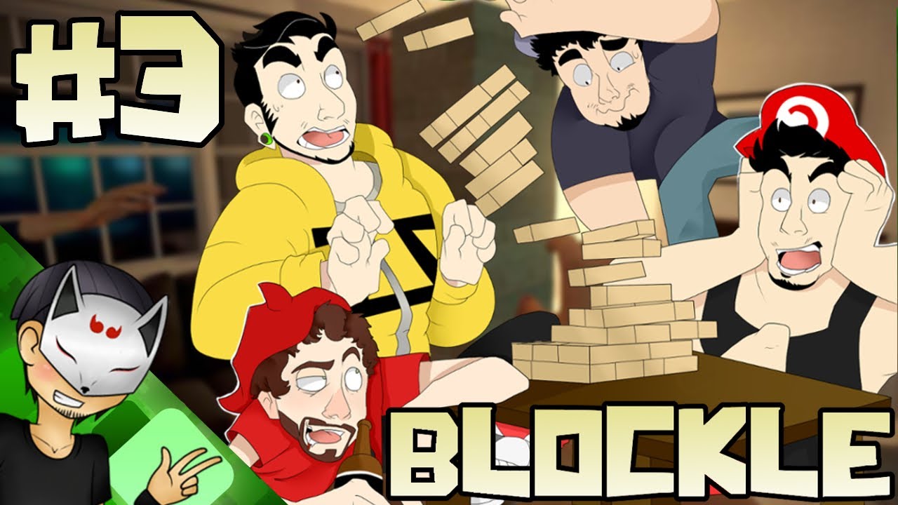 BREAKIN' THE GAME!(Blockle w/ the Derp Crew!) - Ep. 3 - YouTube