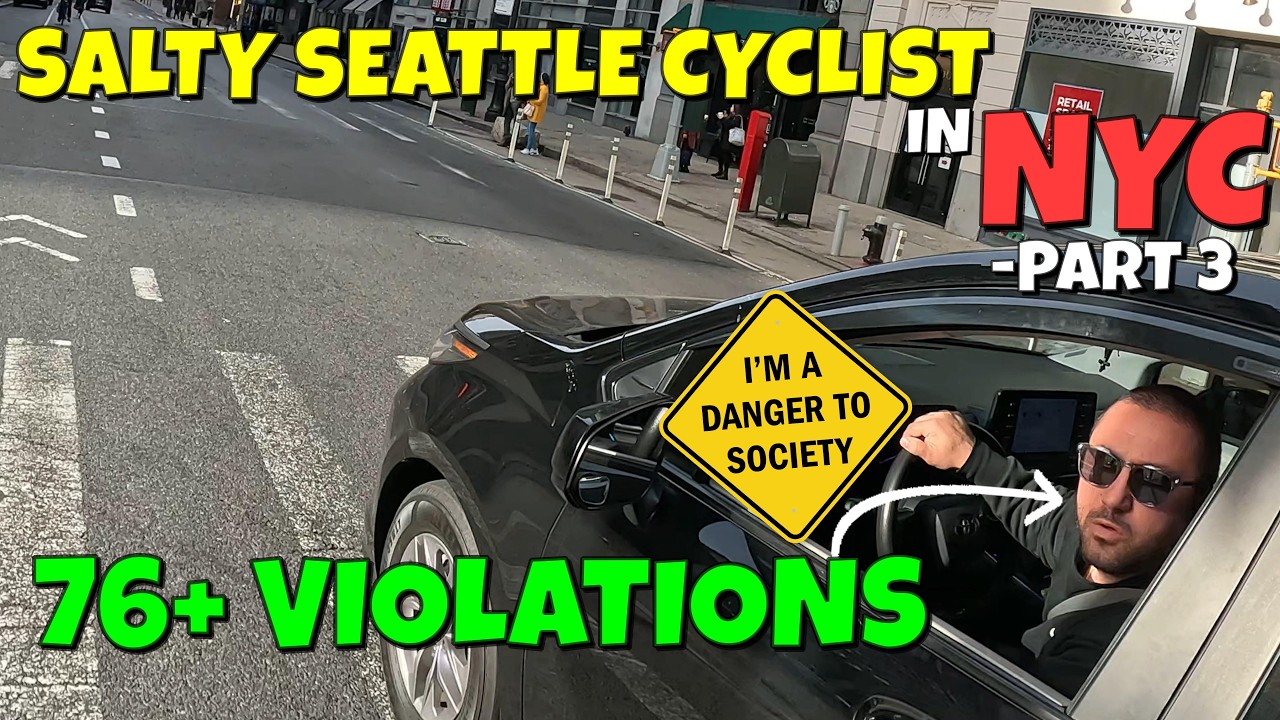 Salty Seattle Cyclist in New York City! with @ZeroEnigma -Part 3- - YouTube