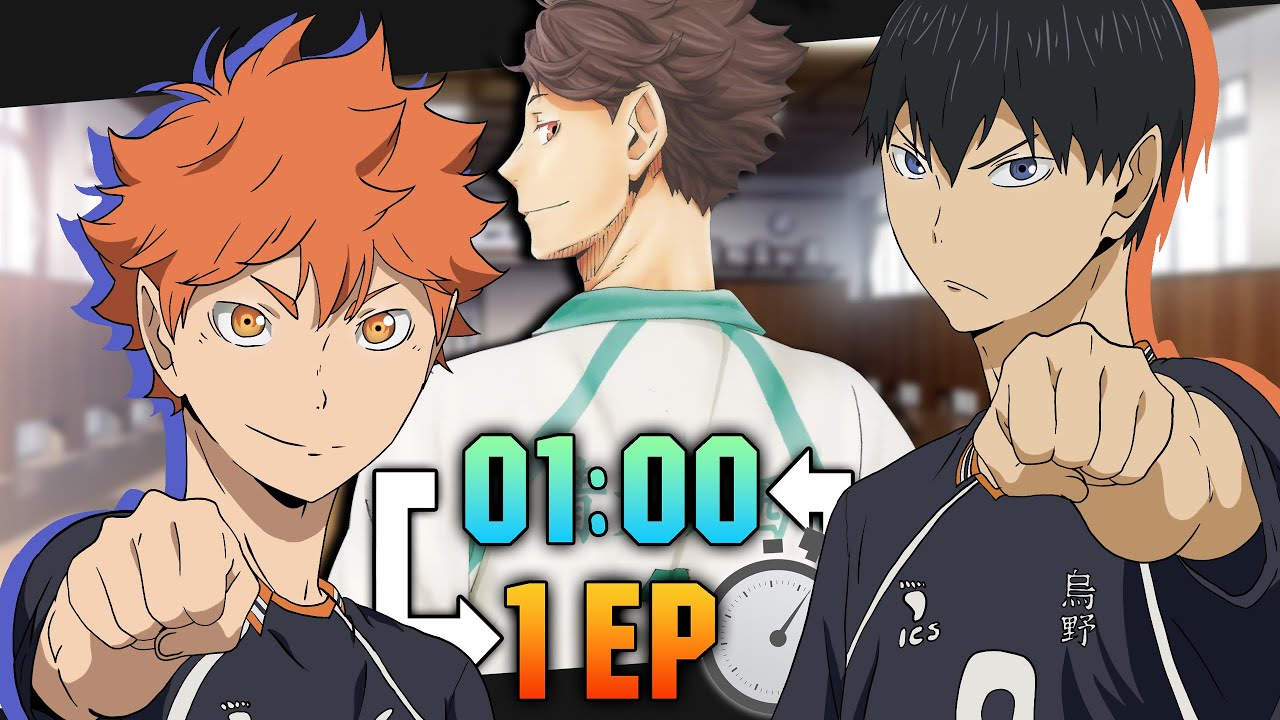 HAIKYUU Staffel 2 ⏱️ 1 Folge in 1 Minute ⏱️ - YouTube