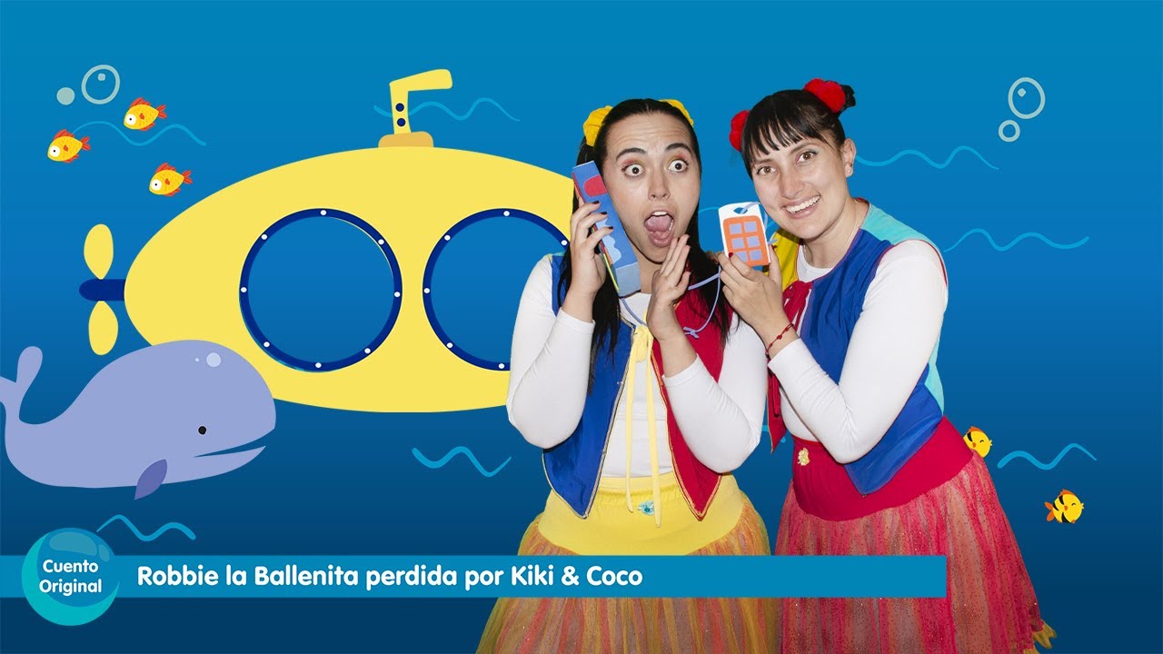 Robbie la ballenita perdida por Kiki & Coco - CUENTO CORTO Y MUY ...