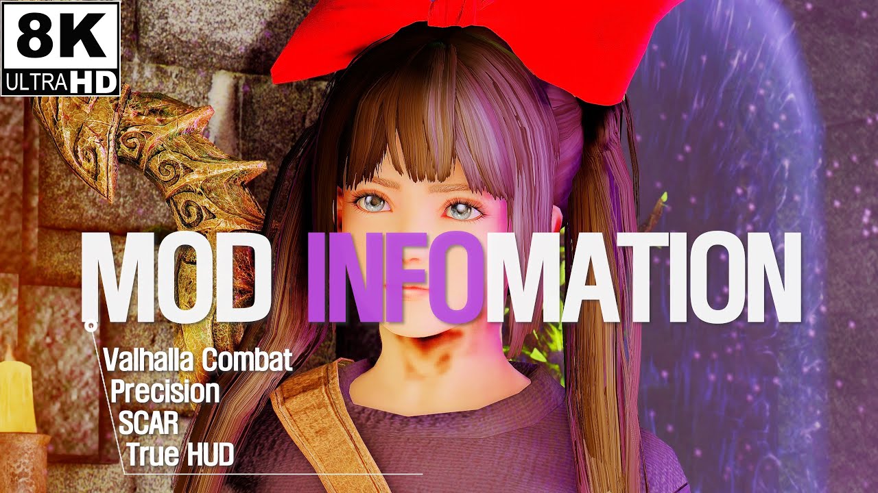 SKYRIM MOD INFO I Valhalla Combat 1.01 I Precision 1.1.2 I SCAR 0.95a I ...