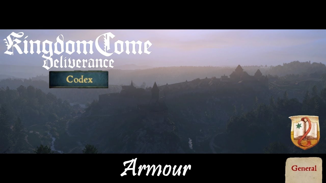 CODEX: General - Armour (Kingdom Come: Deliverance In-Game Lore Read ...