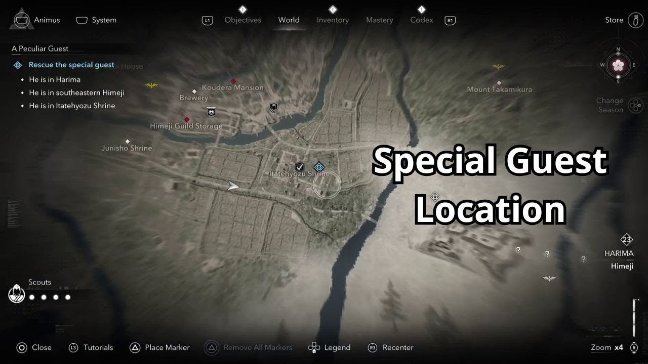 Rescue The Special Guest Location, Quest Guide - Assassin's Creed ...