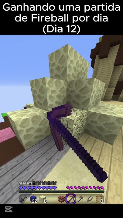 Ganhando uma partida de Fireball por dia (Dia 12) #minecraft #shorts #fireball #mushmc # ...