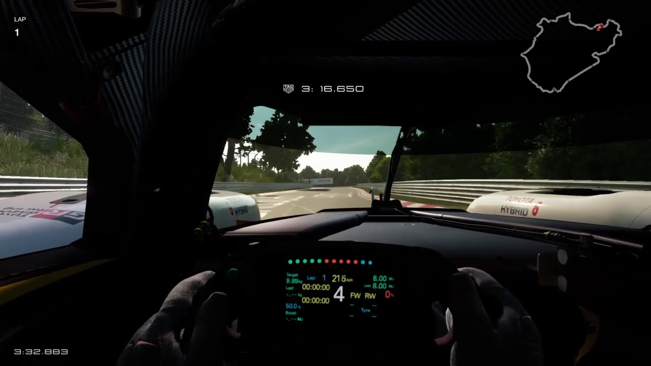 Gran Turismo SPORT Toyota TS050 Hybrid LMP1 Cockpit Cam Gameplay at ...