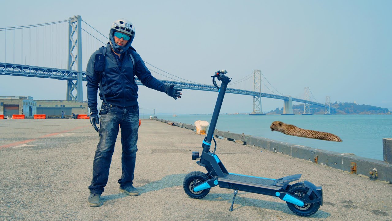 King Song Cheetah Electric Scooter First Look - YouTube