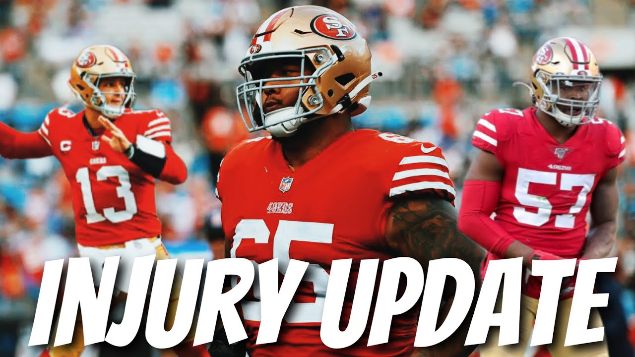 INJURY UPDATE 🚨 49ers Aaron Banks & Dre Greenlaw pop up on injury ...