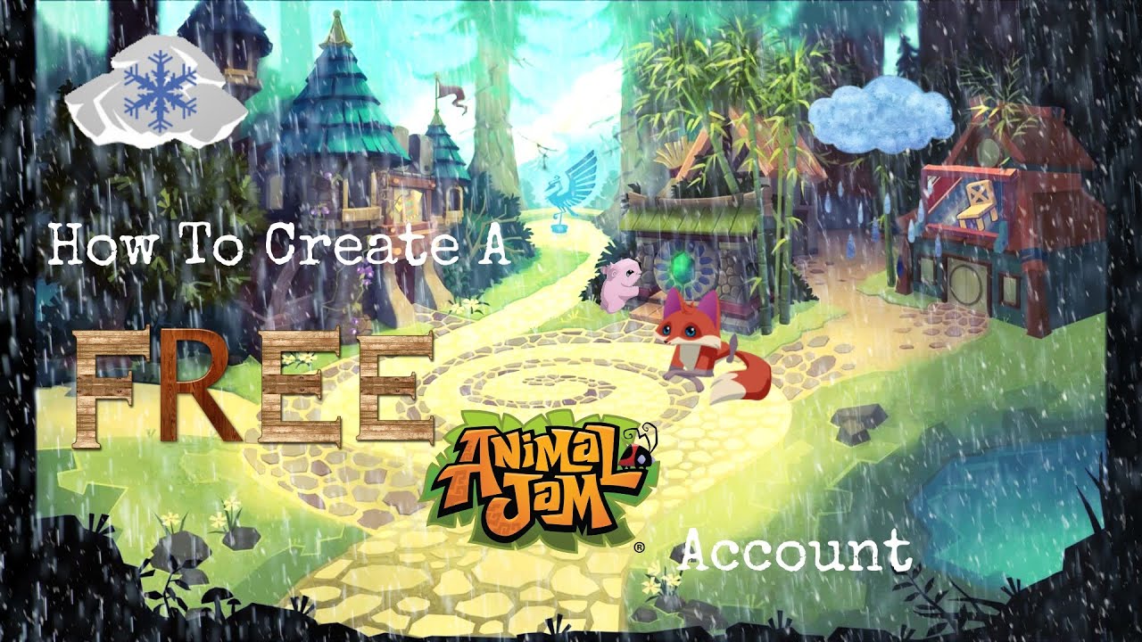How To Create A Free Animal Jam Account, MemberShip & More - YouTube