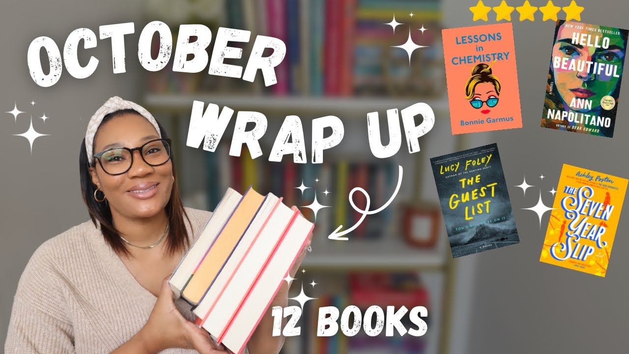 The 12 Books I read in October: a delicious reading wrap up!! New 5 ...