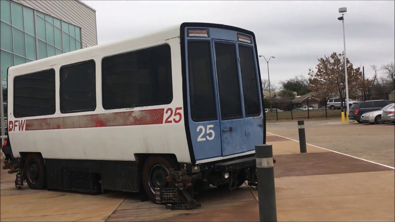 DFW InternationalAirport LTV Vought Airtrans - YouTube