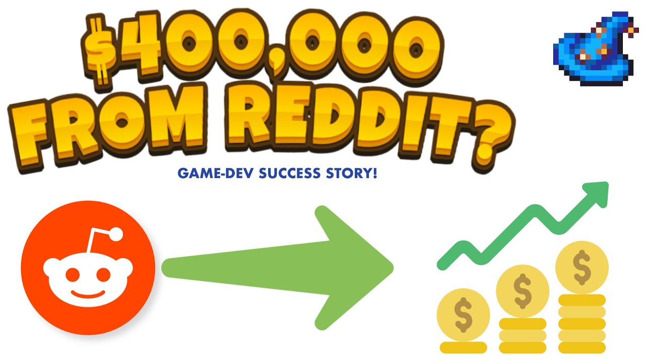 This game developer made $400,000 from Reddit! - YouTube