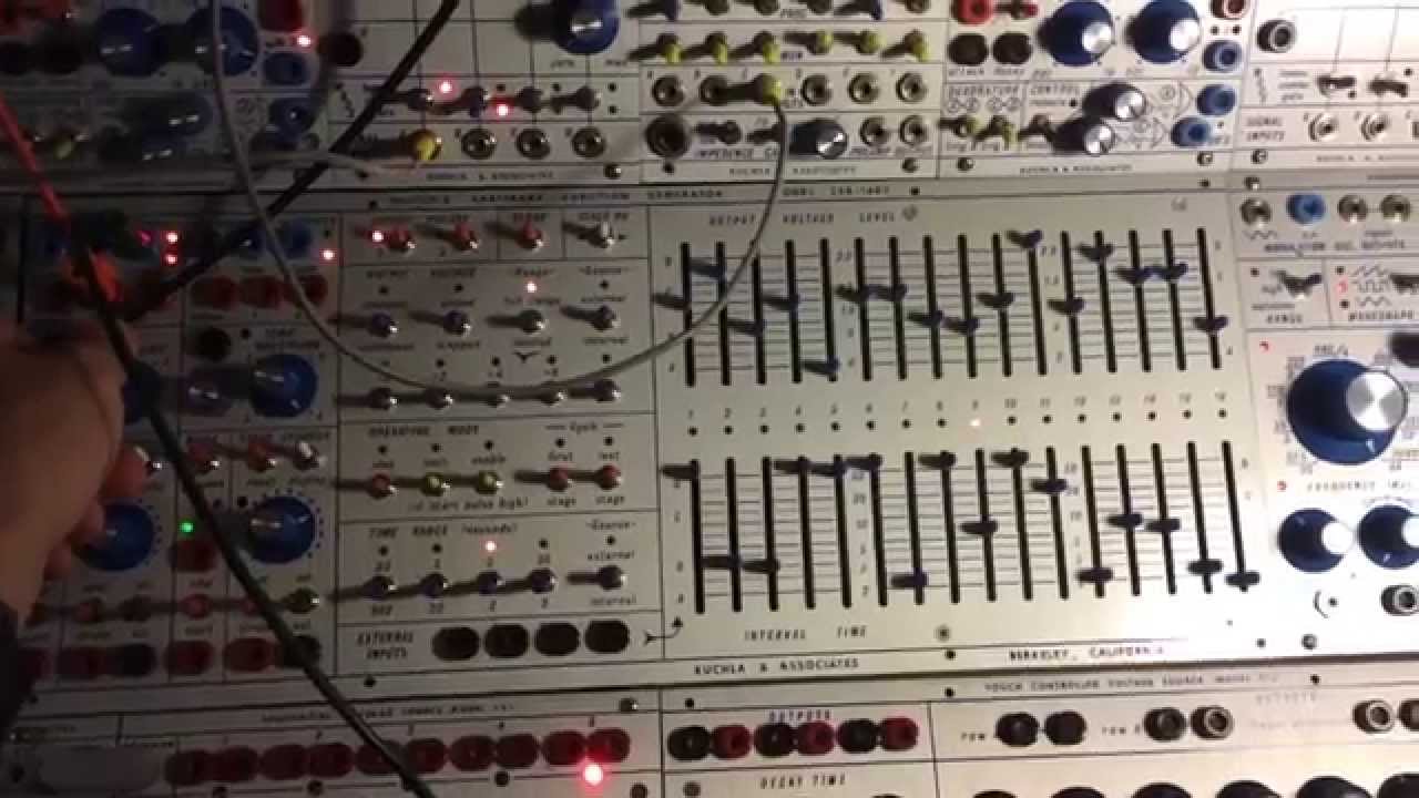 BUCHLA MARF 248r BETA TEST - YouTube
