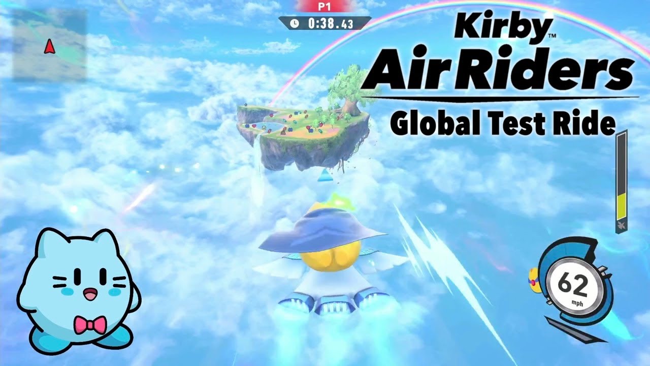 LIVE: Kirby Air Riders Global Test Ride – All Machines, Abilities, and ...