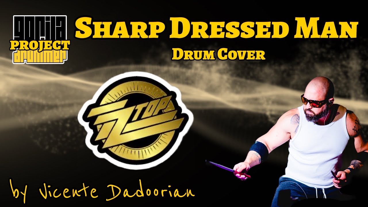 ZZ Top - Sharp Dressed Man (Drum Cover) Gorila Drummer Project by ...