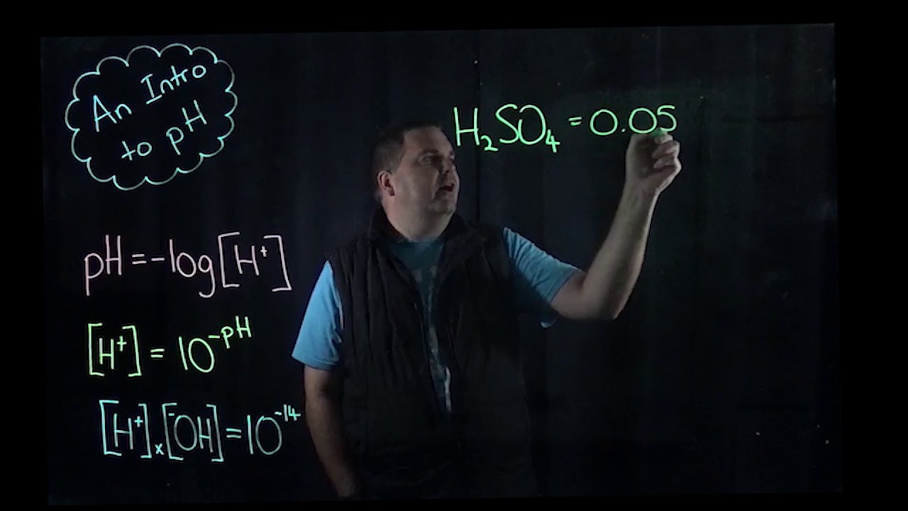 An Intro to pH - including calculations - YouTube