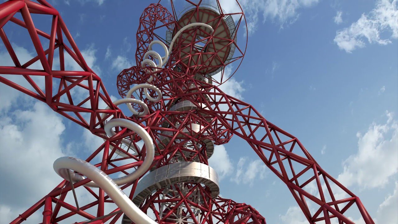 Behind the scenes at the construction of The Slide at the ArcelorMittal ...