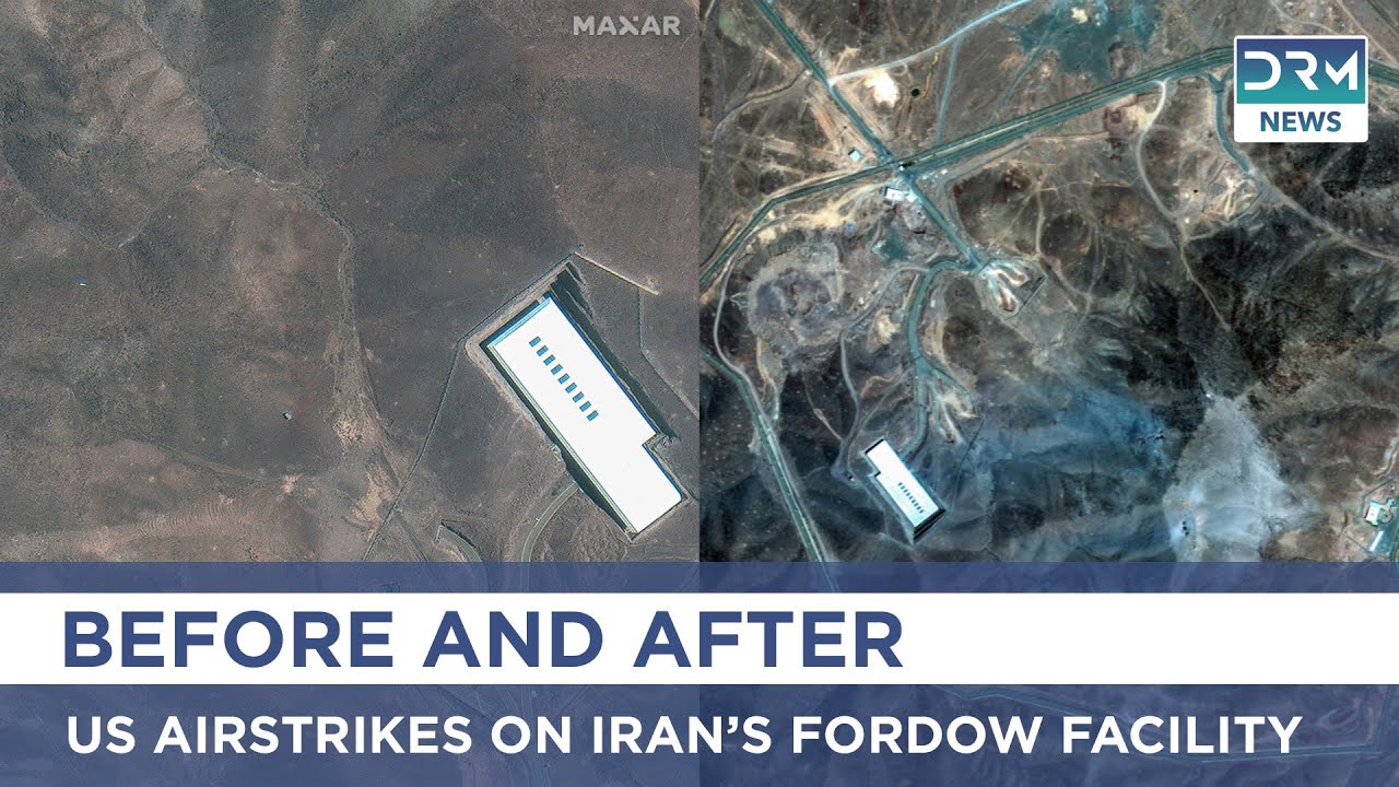 BREAKING: Satellite Images Reveal Damage to Iran’s Fordow Nuclear Site ...