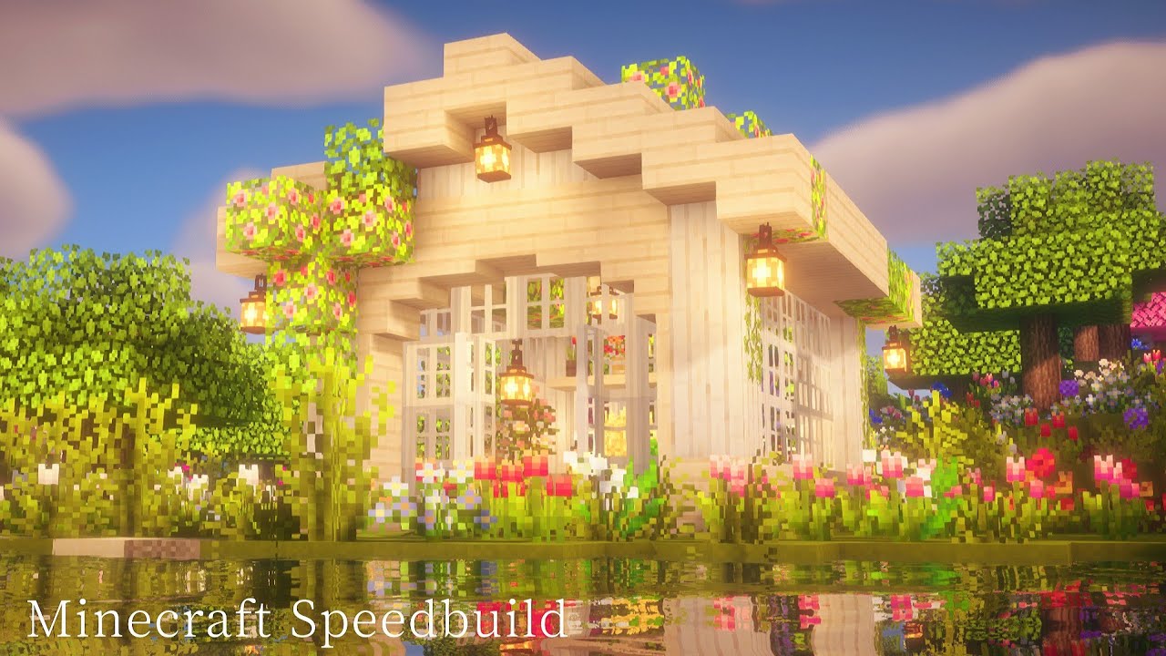 ˚ ༘ ♡🪴Small Cottagecore Greenhouse🌼⋆｡˚ -- Mizuno's 16 Craft / Aesthetic ...