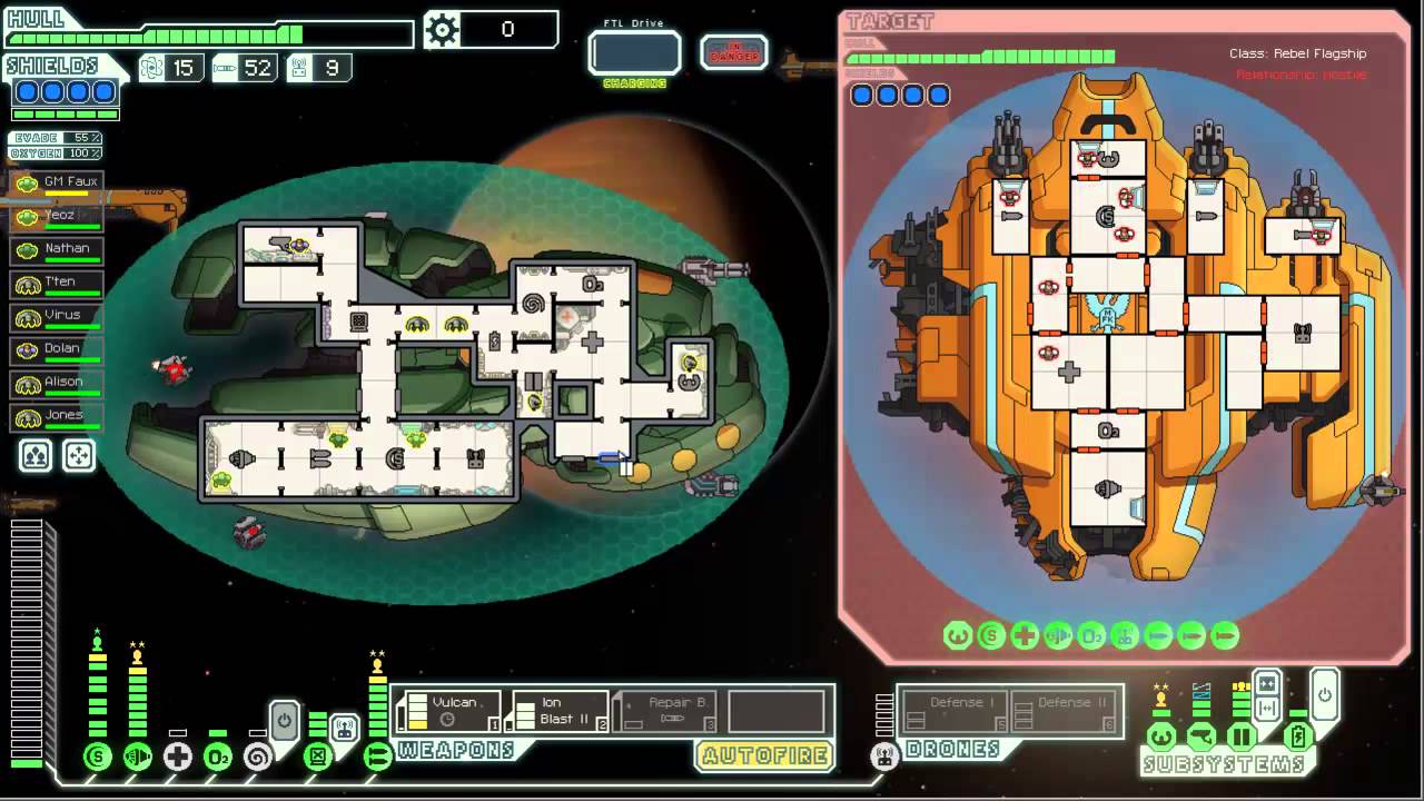 Final Boss Rebel Flagship (FTL Advanced Edition) - YouTube