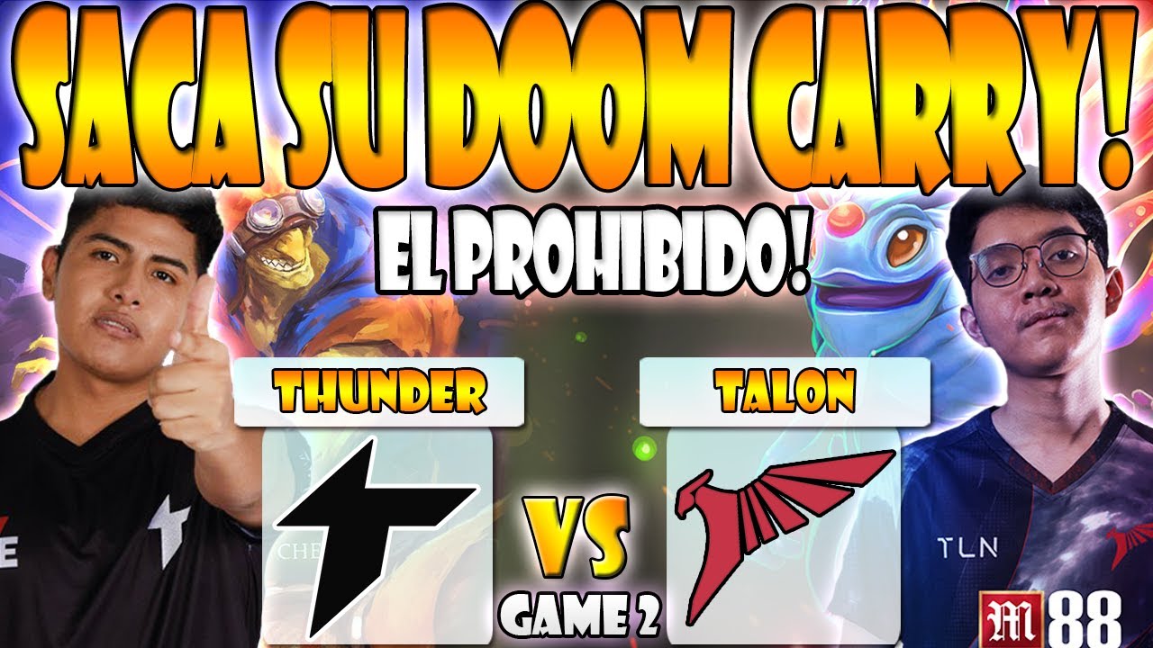 THUNDER AWAKEN VS TALON BO2[GAME 2] PAKAZS VS 23SAVAGE - ESL ONE ...