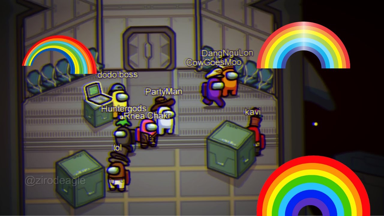 RAINBOW LOBBY (AMONG US) - YouTube