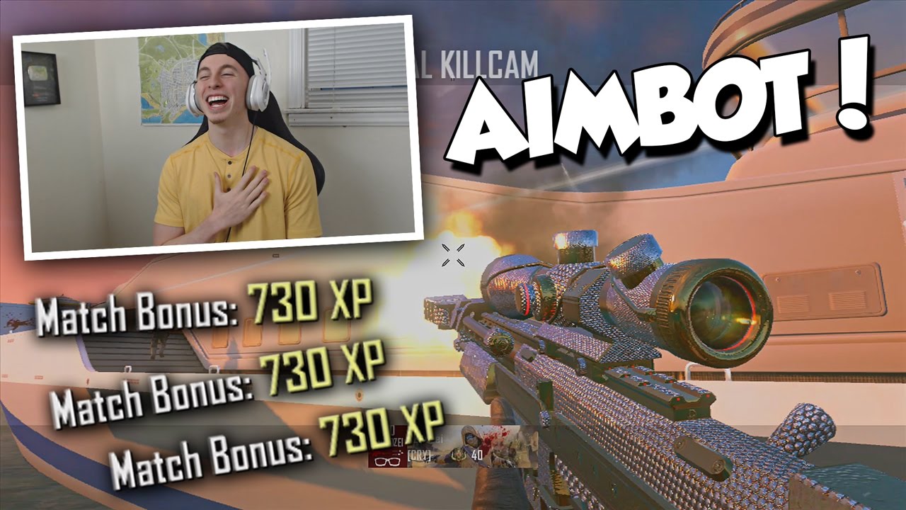 GIVING FANS AIMBOT WITHOUT TELLING THEM! (BO2 Aimbot Trickshotting ...